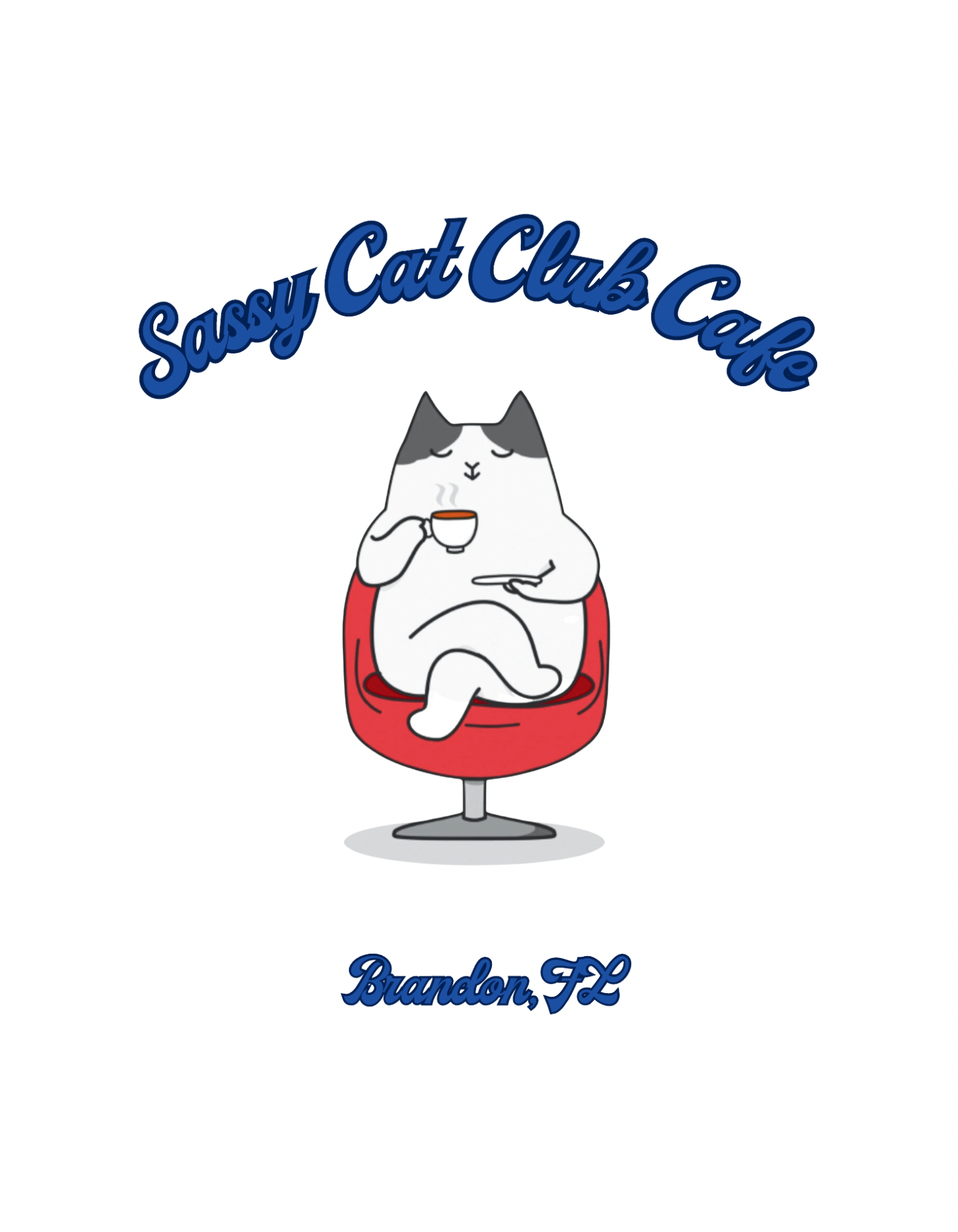 Sassy Cat Club Cafe – "Time Spent With Cats Is Never Wasted." Freud